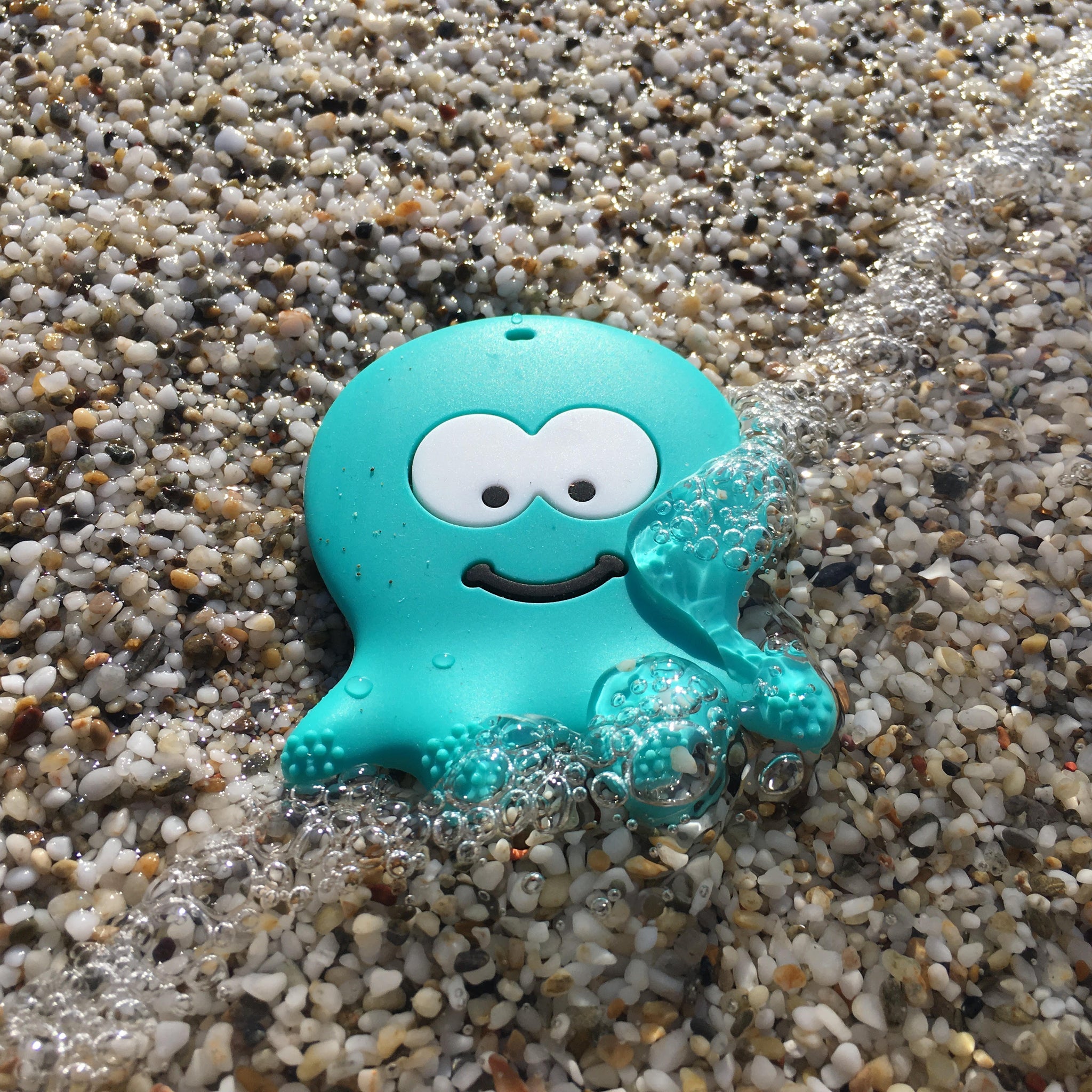 Dark Mint Octopus Teether – Baby Elefun
